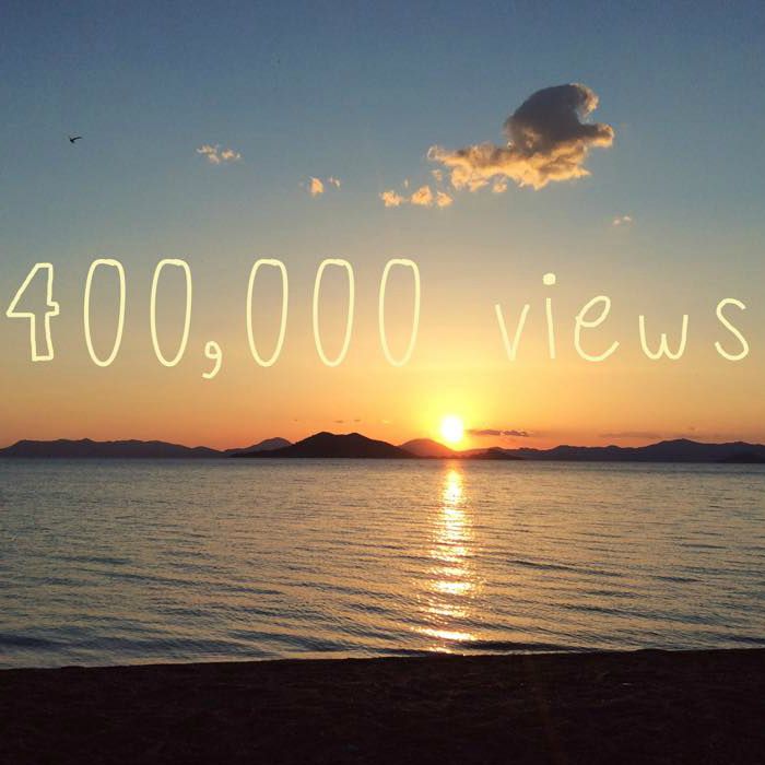 400,000 views!